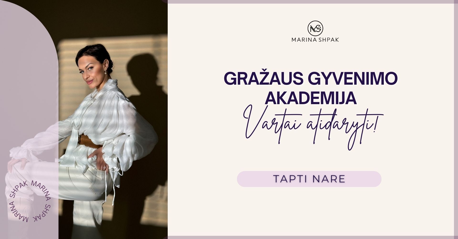 Gražaus gyvenimo akademija - Marina Shpak